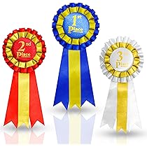 Red First Place Ribbon