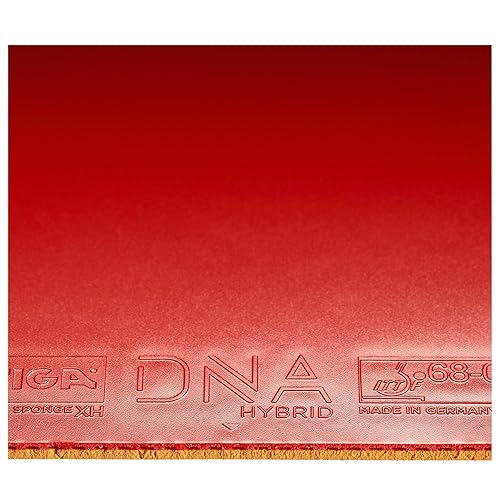 Stiga DNA Hybrid Table Tennis Rubber | Professional Table Tennis Sheet for Maximum Control ...
