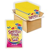 Amazon.com : SWEDISH FISH Tails 2 Flavors in 1 Soft & Chewy Candy, Bulk ...
