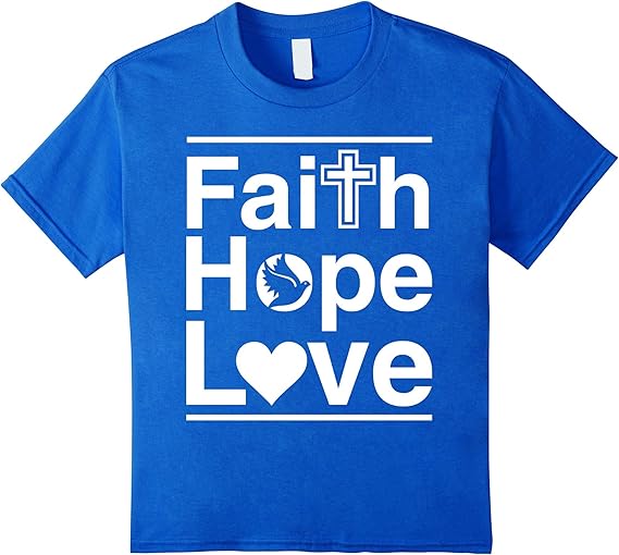 Amazon.com: Faith Hope and Love T-Shirt: Clothing