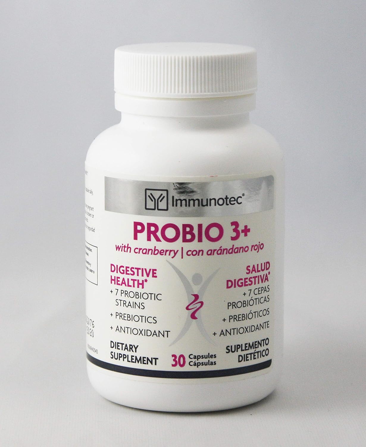 Immunotec PROBIOTICO 3+ 30 Capsulas: Amazon.com.mx: Salud, Belleza y ...