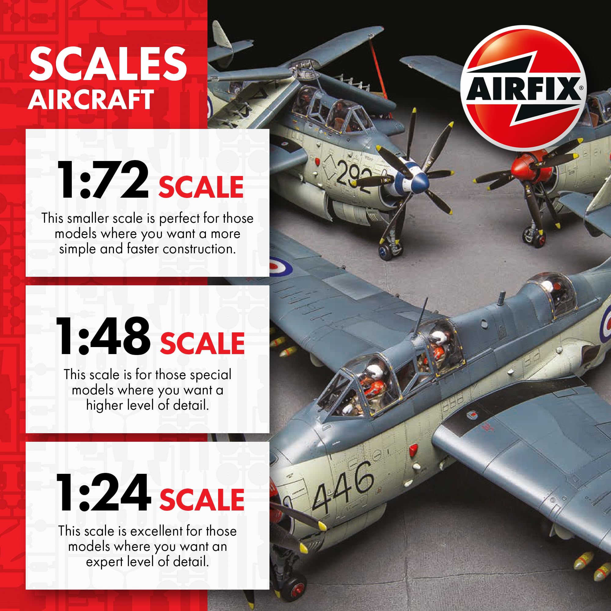 Mua Airfix Model Airplane Kit Gift Set - A02033A Supermarine Spitfire F ...