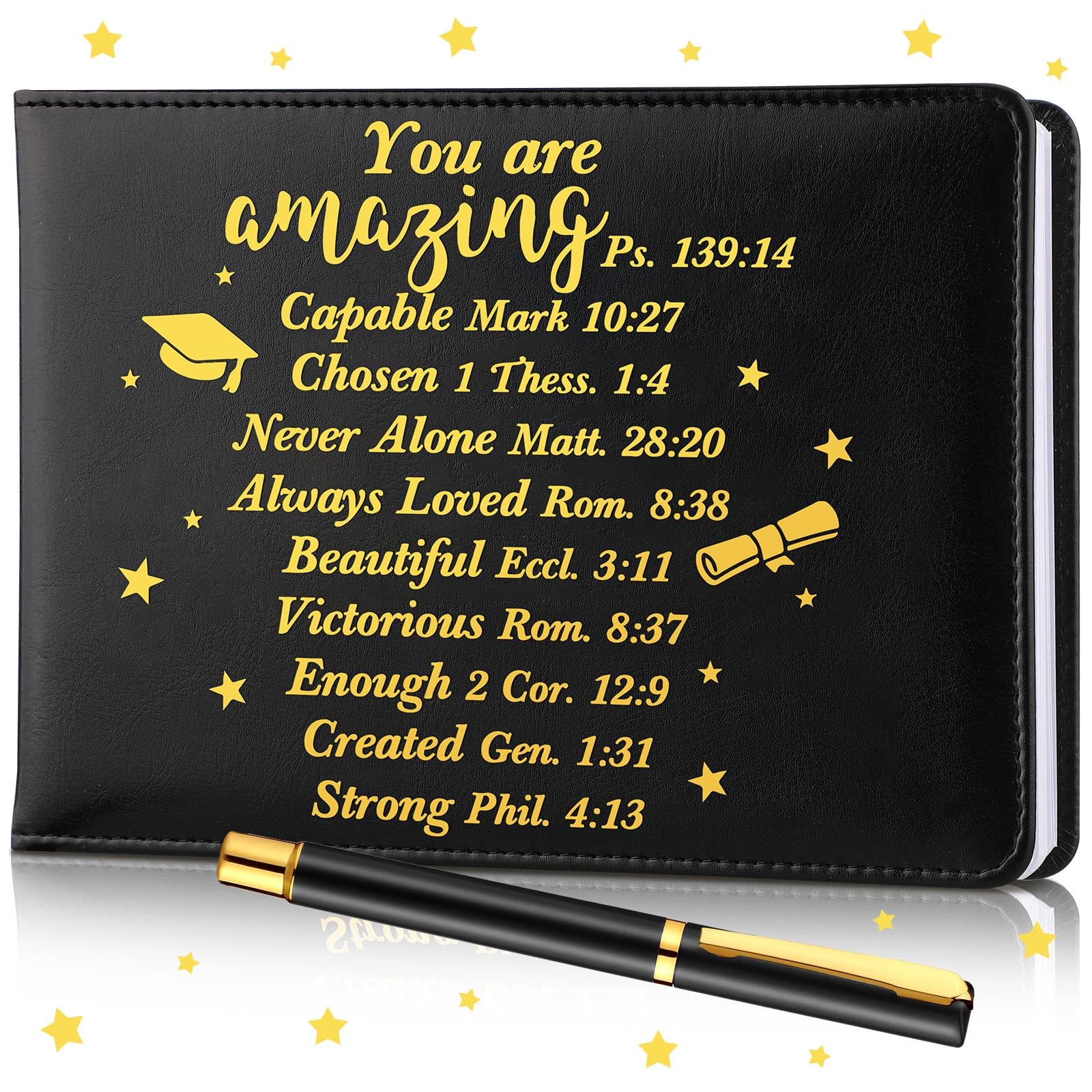 Geyoga 2025 Graduation Guest Book with Pen Graduation Guest Book Class ...