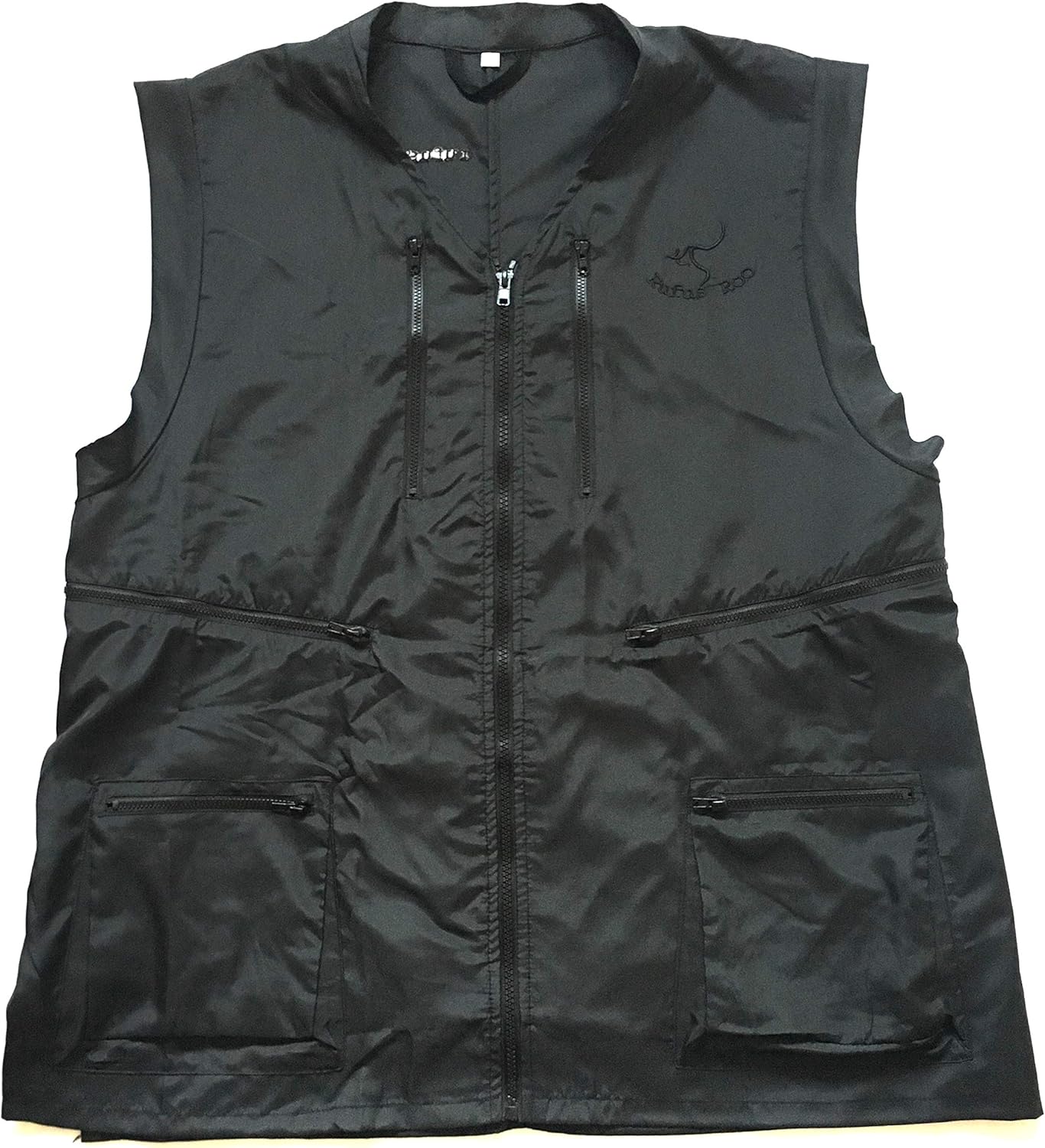 Rufus Roo - Medium Black, Black Zip, Black Logo: Amazon.co.uk: Luggage