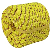 Amazon.com: CRAYZA Double Braided Polyester Rope (1/2 in x 100 ft ...