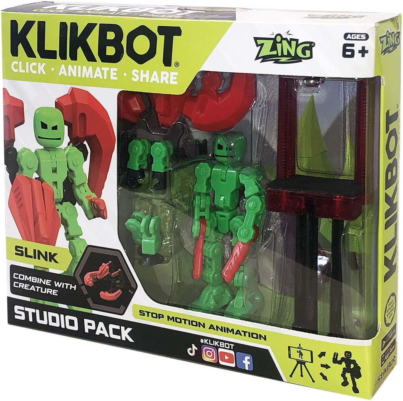 Zing KLIKBOT Studio Slink: Amazon.fr: Jeux et Jouets
