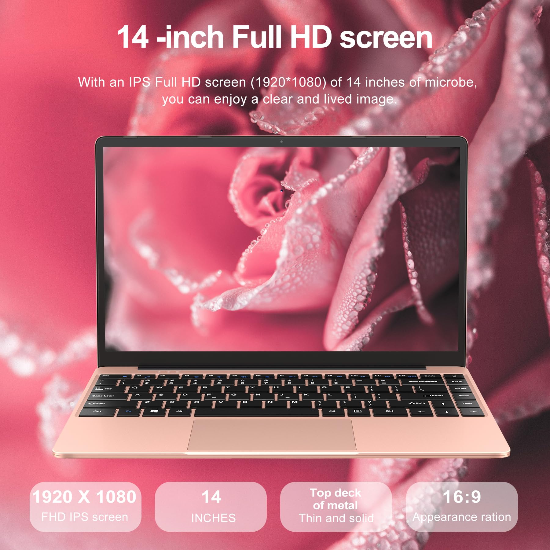 Mua WOZIFAN 14" Traditional Laptops 6GB LPDDR4 256GB SSD Support 1TB ...