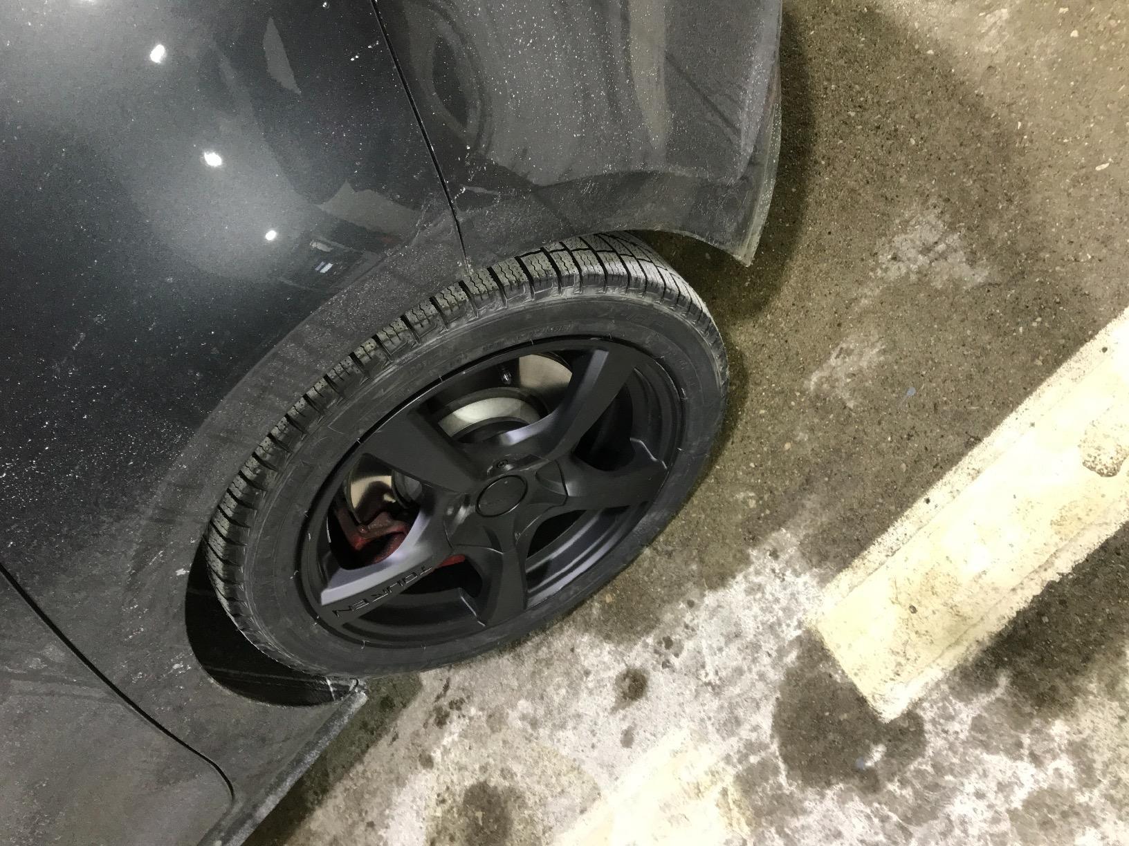 $35/mo - Finance Touren TR9 3190 Black Wheel with Machined Face (18x8 ...