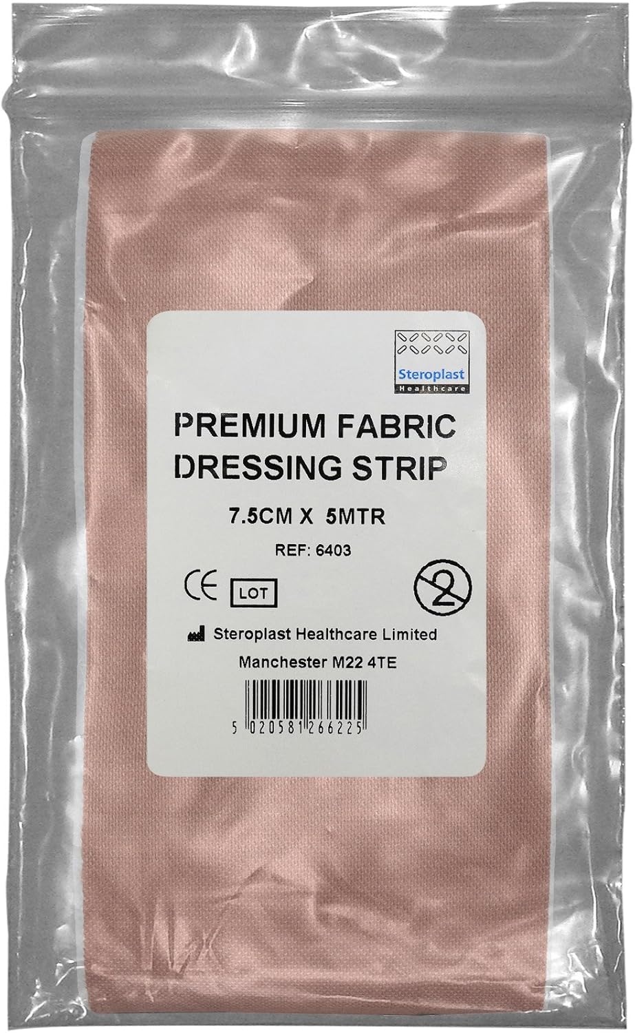 Steroplast Large Length 5m Adhesive First Aid Fabric Plaster Dressing ...