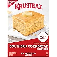 Amazon.com : Krusteaz Southern Cornbread and Muffin Mix 11.5 Ounce ...