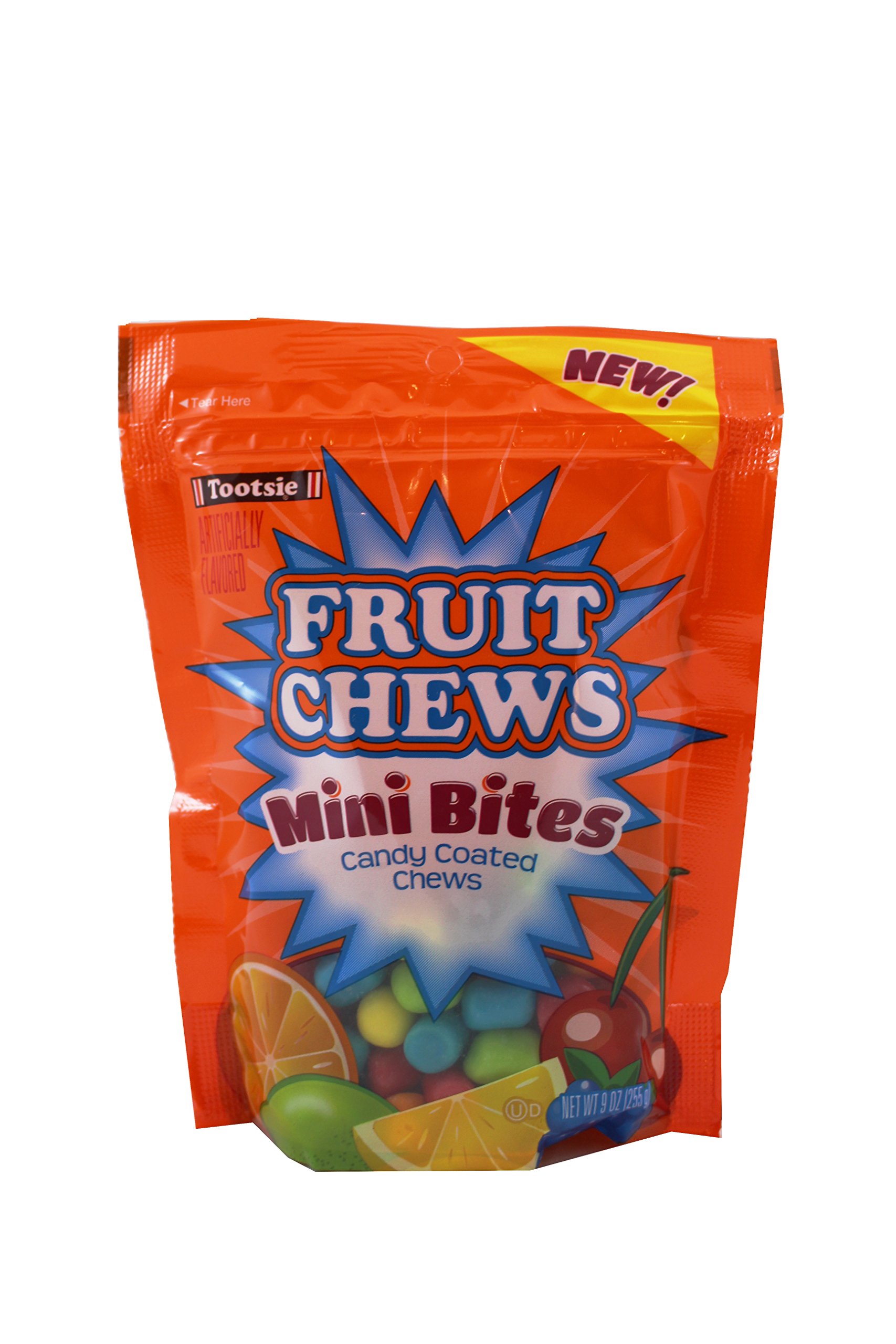 Amazon.com: Tootsie Roll Mini Bites Candy Coated Chews, 9 oz: Beauty