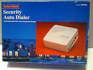 Amazon.com: Radio Shack Security Auto Dialer: Everything Else
