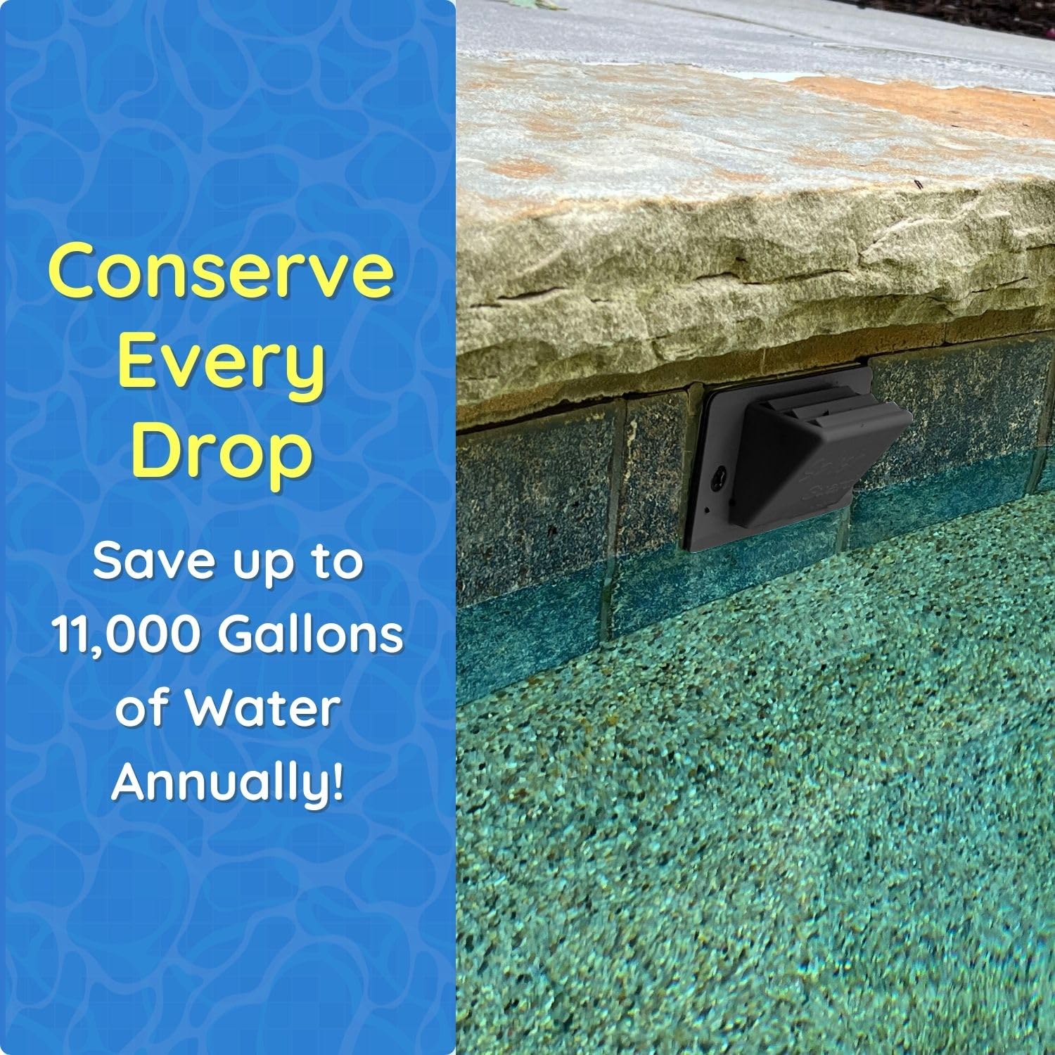 The Skimmie Splash Guard - Reduce Water Loss With Splash Guard For ...