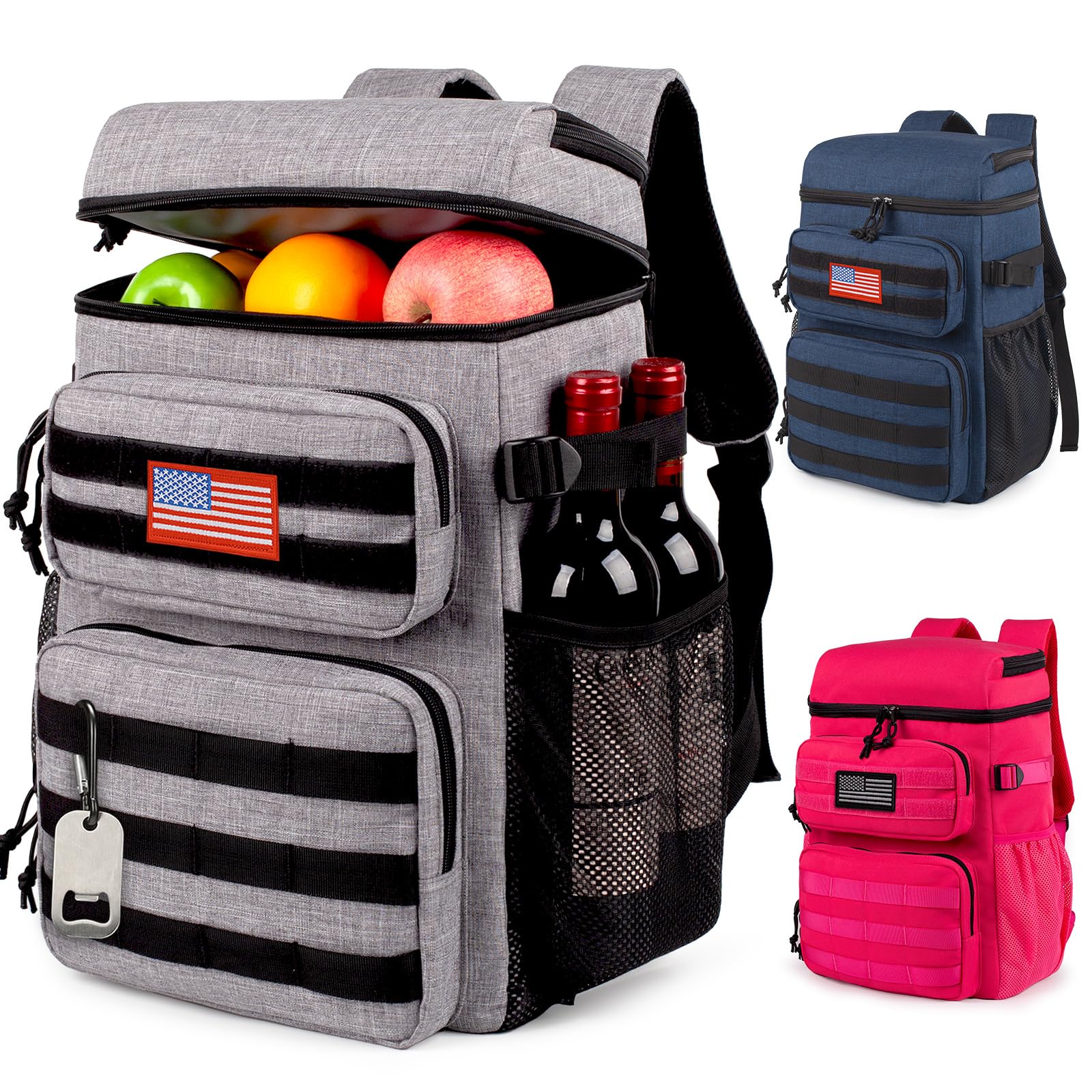 Tactical Backpack Cooler,Soft Lightweight Leakproof Cooler Backpack ...