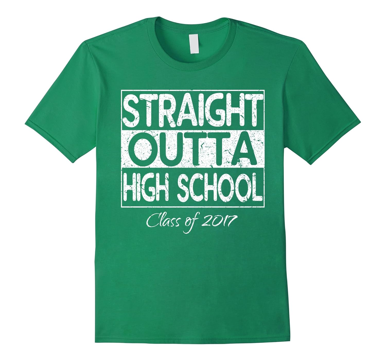 Straight Outta High school Grad Gift Tee – Graduate Shirt-Vaci – Vaciuk