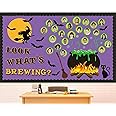 Amazon.com: Halloween Bulletin Board Set DIY Photo Craft Magic Jar ...