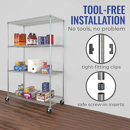 Mua SafeRacks - NSF Certified Storage Shelves, Zinc, Heavy Duty Steel ...
