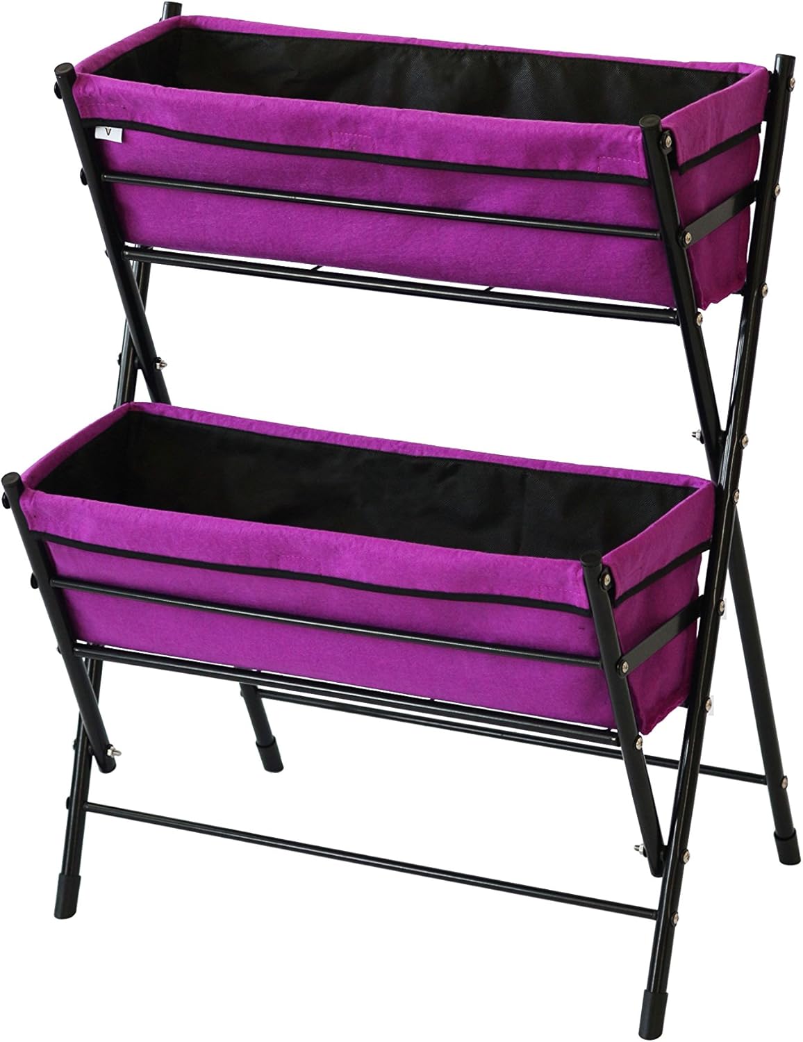 Amazon.com : VegTrug Poppy Go 2 Tier Planter Purple : Garden & Outdoor