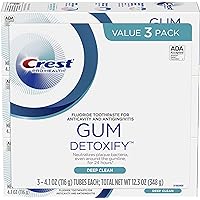 Amazon.com : Crest Toothpaste Gum Detoxify Deep Clean, 4.1 Oz (Pack of ...
