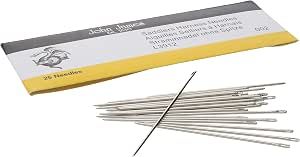 Amazon.com: John James Saddlers Harness Needles, Size 002, 54mm in ...