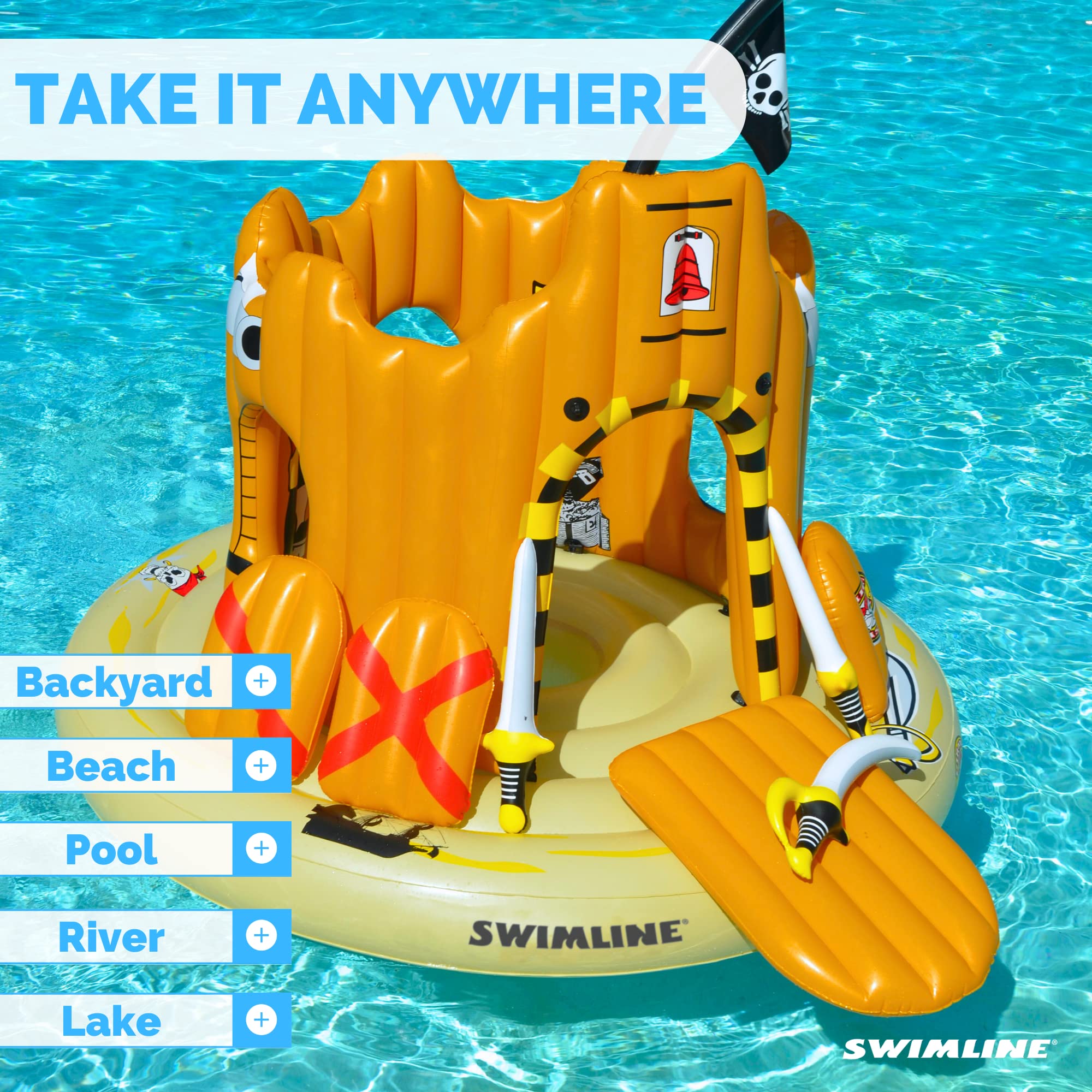 Mua Swimline Giant Inflatable Giant Habitat Castle Pool Float Series ...