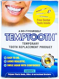 Amazon.com: Temptooth #1 Seller Trusted Patented Temporary Tooth ...