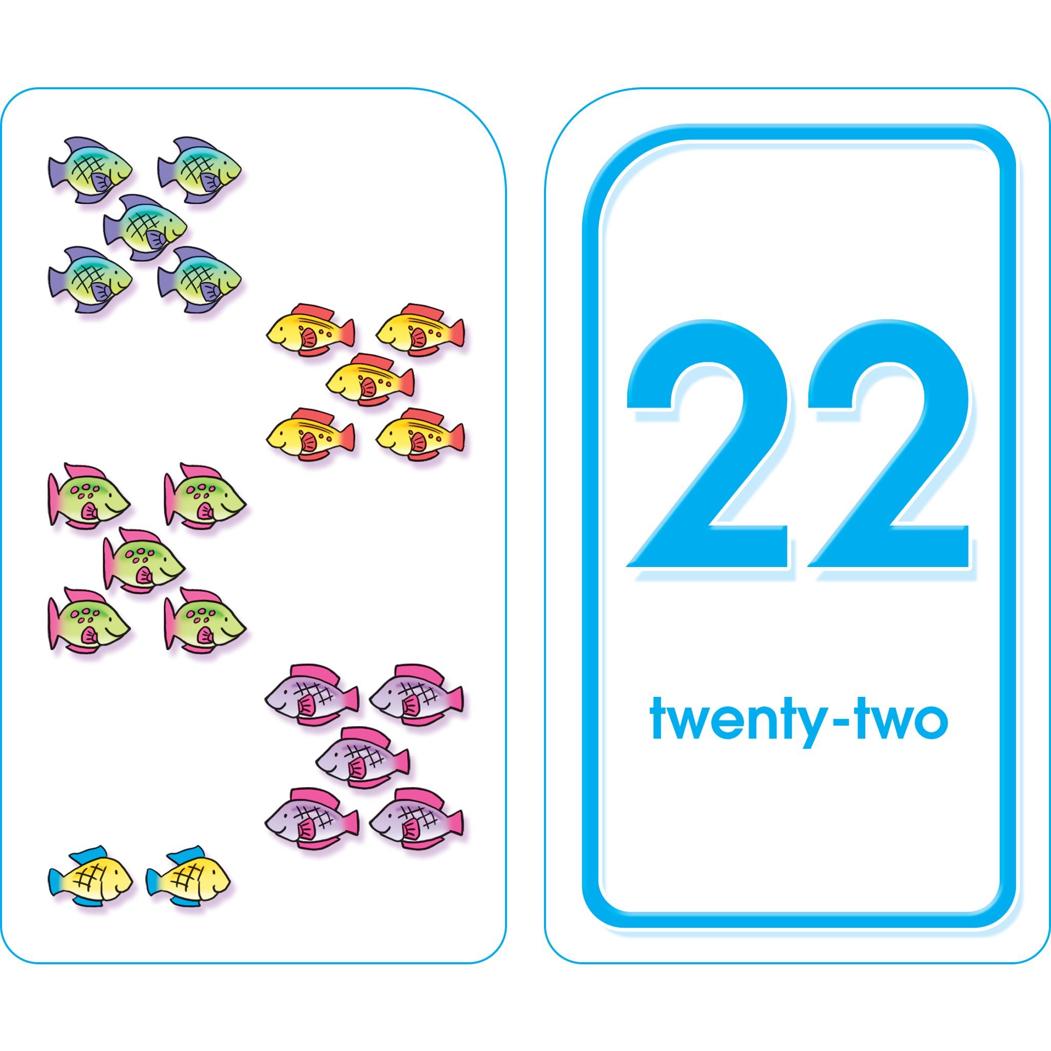 Numbers 0-25 Flash Cards Counting Addition Subtraction Educational ...