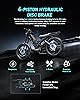 eAhora Romeo Pro[2024 Newest] Peak 1600W 60A Electric Bike for Adults ...
