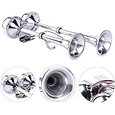 Amazon.com: Boat Horns 12V, Marine Boat Trumpet Horn Polished Stainless ...