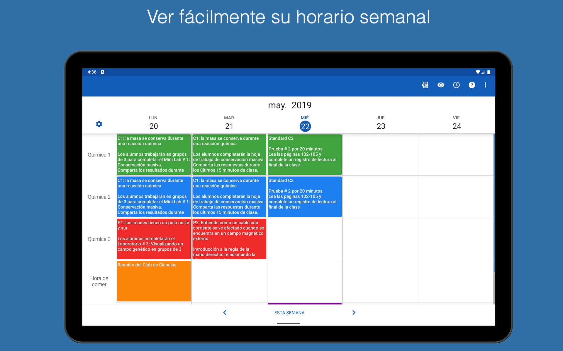 Planificador de clase: Amazon.es: Appstore para Android