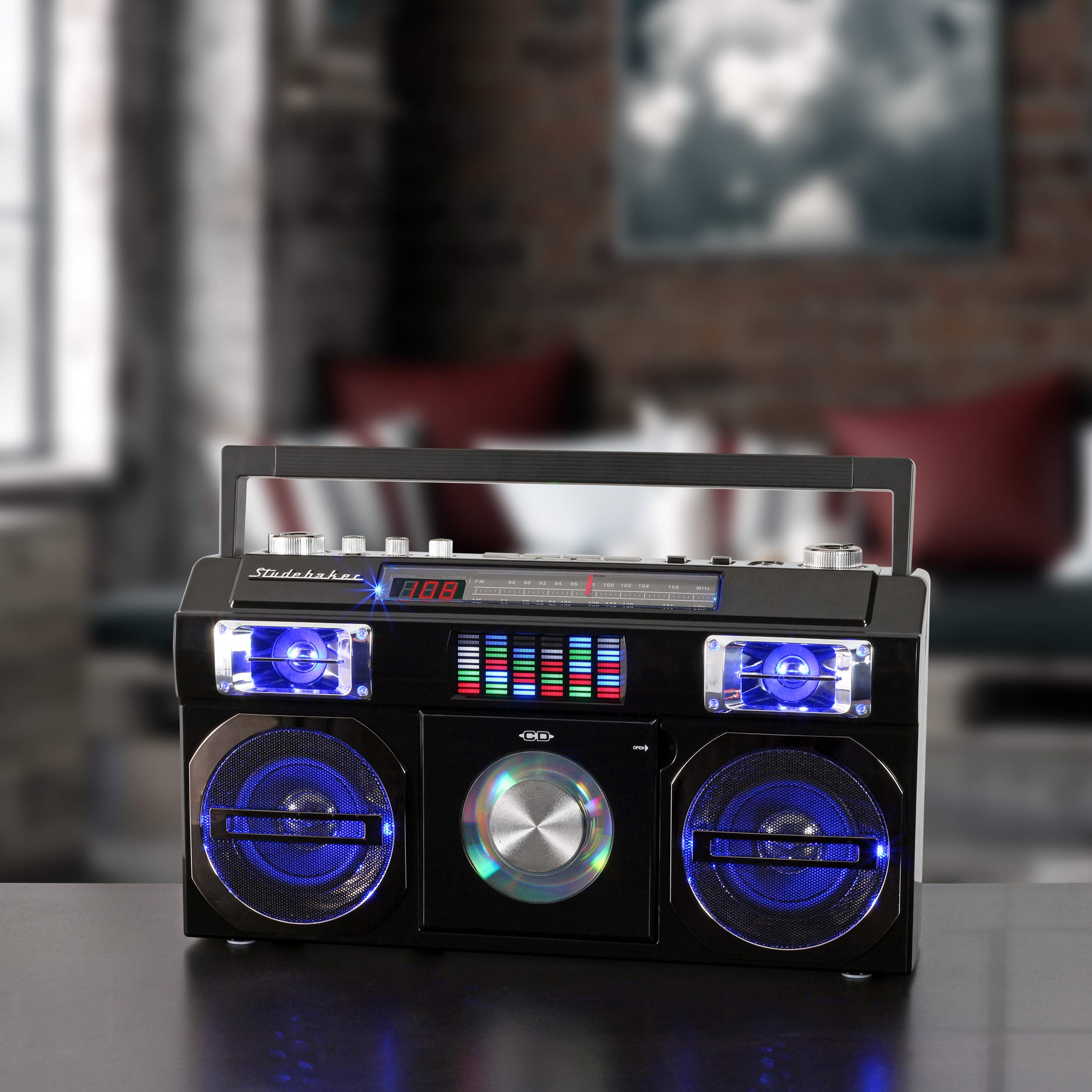 Mua SB2149B Master Blaster Bluetooth Boombox with 3 Way Power, AM/FM ...