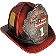 Amazon.com: Fireman Helmet Coin Bank – Traditional Red Firefighter ...