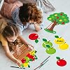 gisgfim Christian Jesus Bulletin Board Decoration Set Religious Apple ...