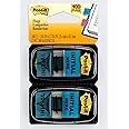 Amazon.com : Post-it Standard Page Flags in Dispenser 1in Wide, Blue ...
