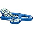 Aqua Campania Ultimate 2-in-1 Pool Float Lounge, Extra Large ...