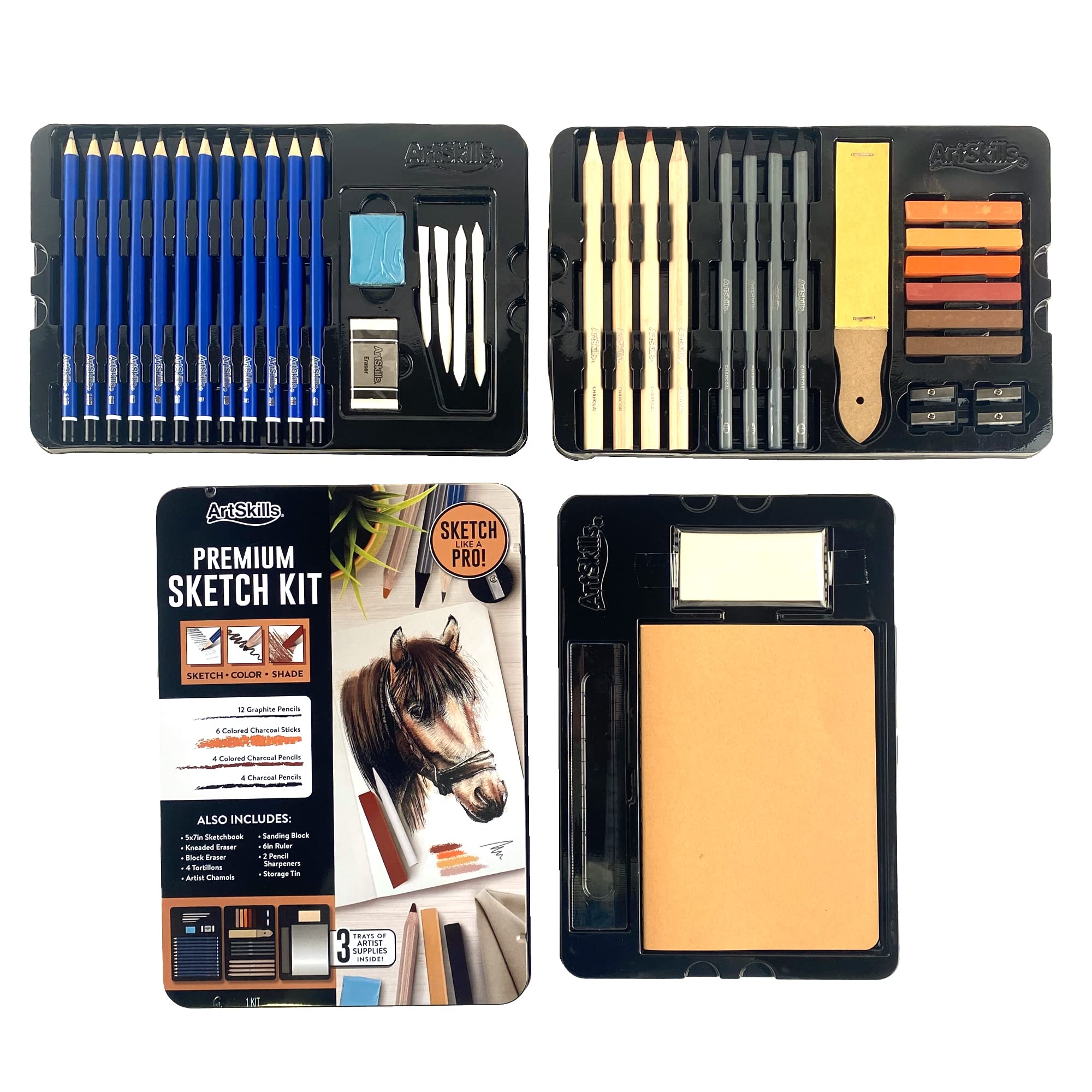 Mua ArtSkills Sketch Kit, Art Sets for Adults with Pencil Set and ...