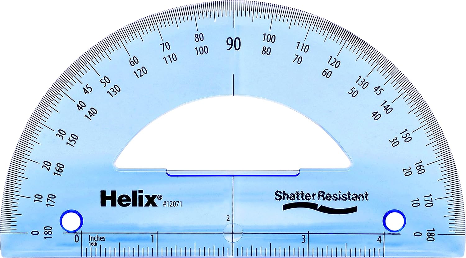 Helix 15cm 180 degree Protractor: Amazon.co.uk: Office Products