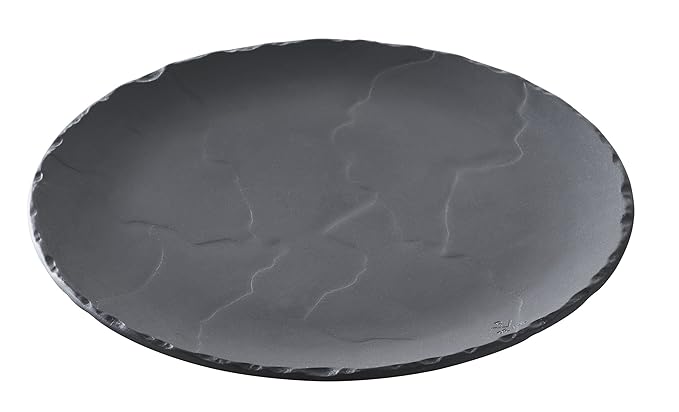 Amazon.com | Revol 646195 Basalt Round Plate, 7.75-Inch, Slate: Dinner ...