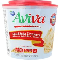 Amazon.com: AVIVA SALTINES SODA CRACKERS FAMILY SIZE | INDIVIDUALLY ...
