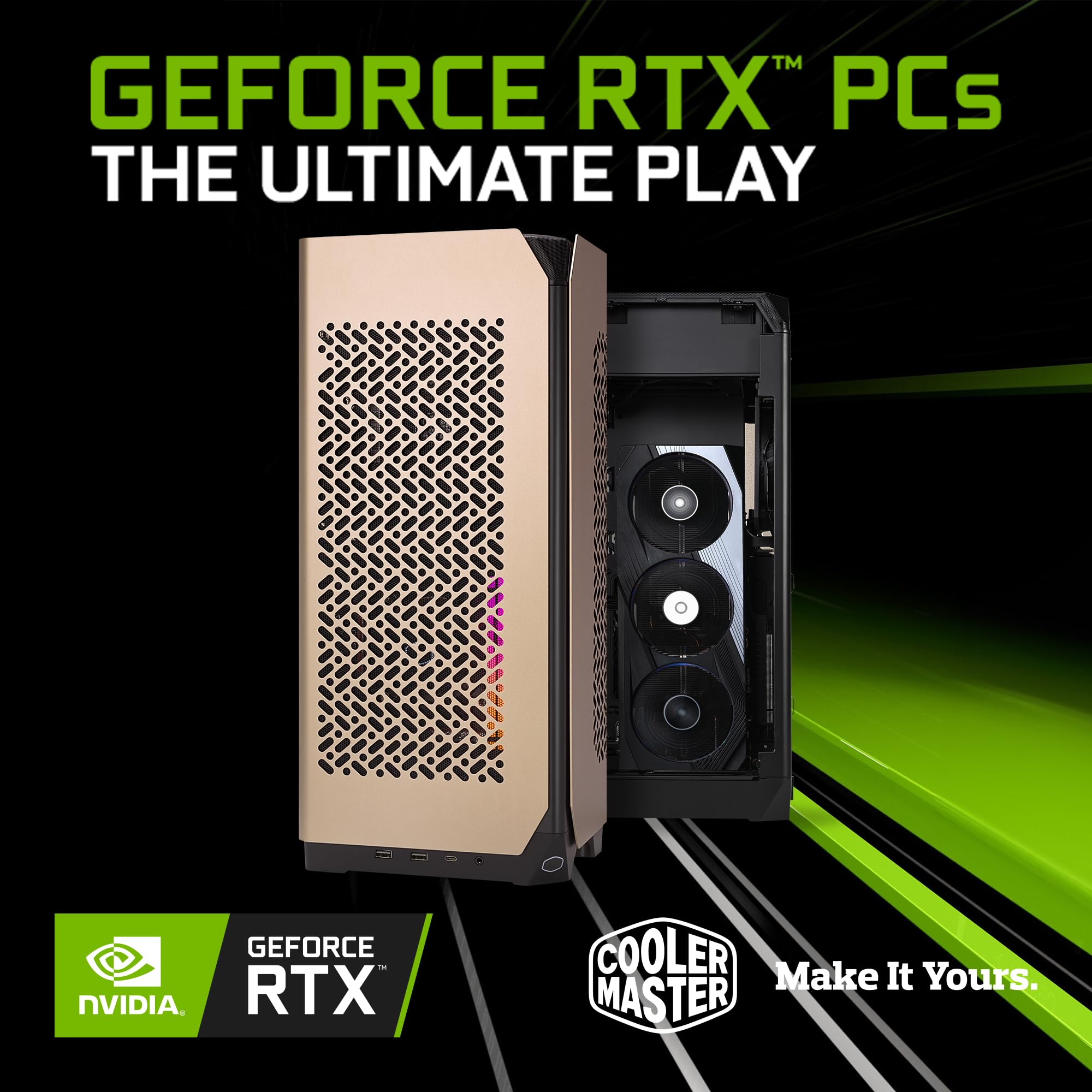 Cooler Master NC1 Pro Mini ITX Gaming PC - I7 14700F - NVIDIA GeForce ...