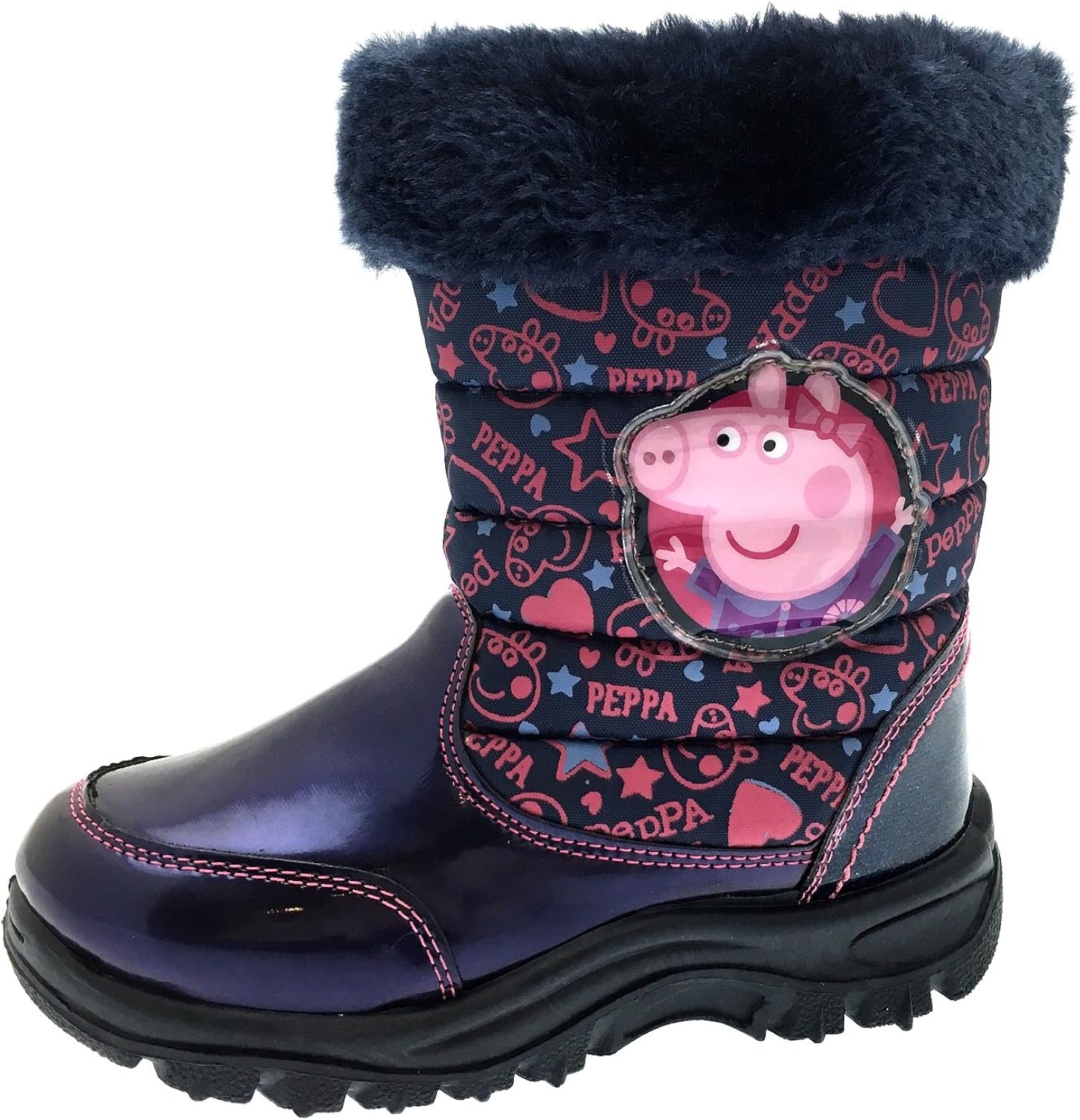 Peppa Pig Girls Snow Boots 7: Amazon.co.uk: Shoes & Bags