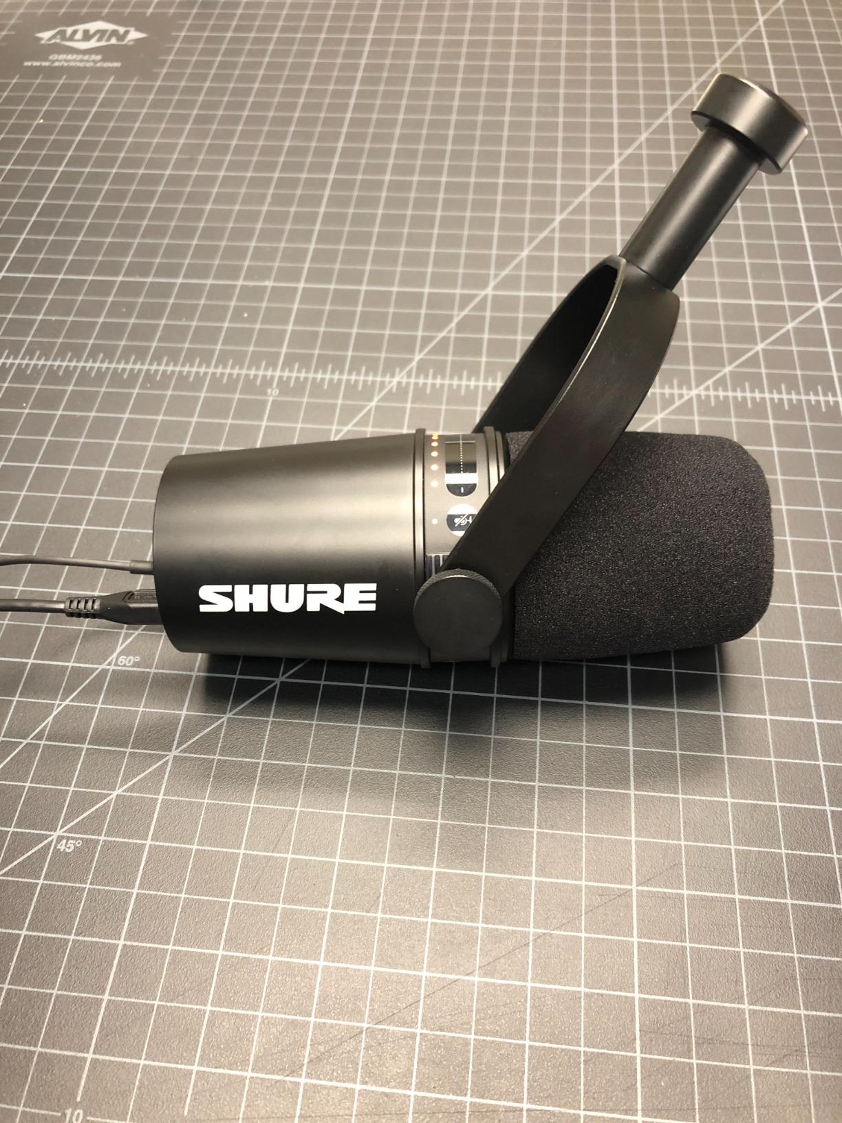 $25/mo - Finance Shure MV7 USB Microphone with Tripod, for Podcasting ...