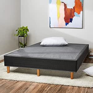Amazon.com: Amazon Basics Premium Foldable Mattress Foundation/Box ...
