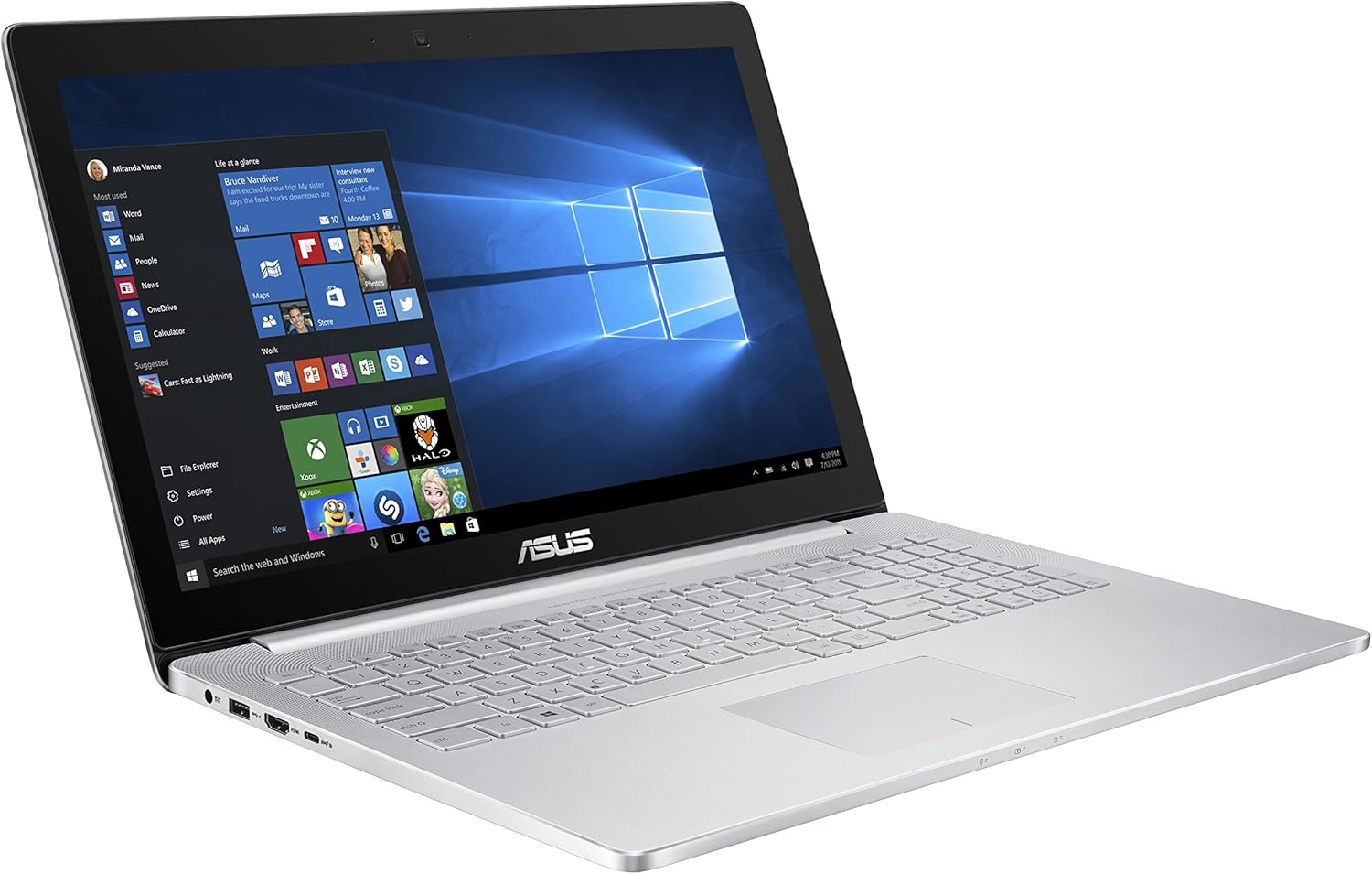 ASUS ZenBook Pro UX501VW-FI252RB computadora portátil Gris, Acero ...