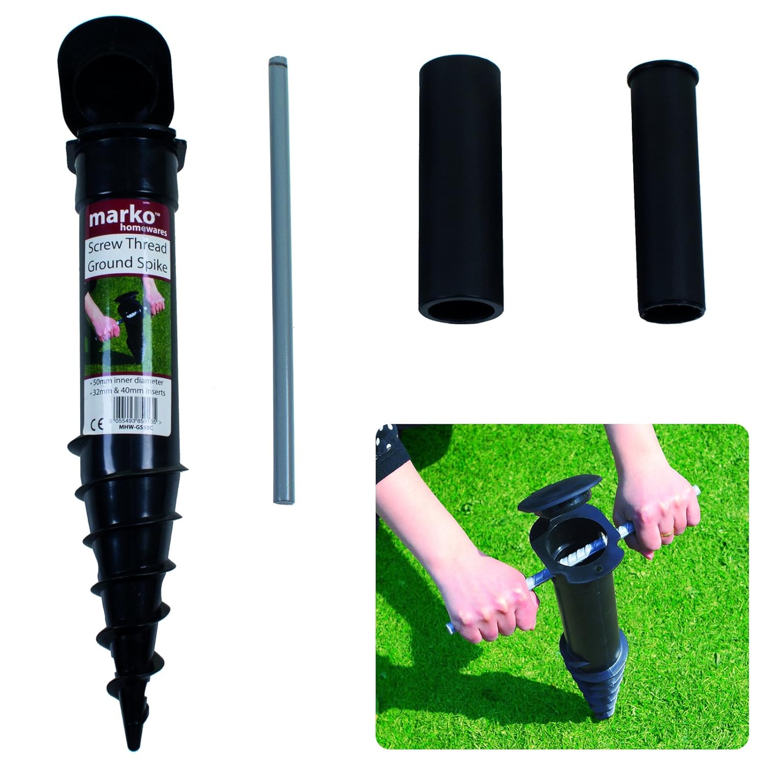 Laundry, Storage & Organisation Solo-pro ROTARY WASHING LINE GROUND ...