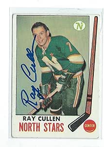 Ray Cullen Signed 1969/70 Topps Card #130 - Hockey Slabbed Autographed ...