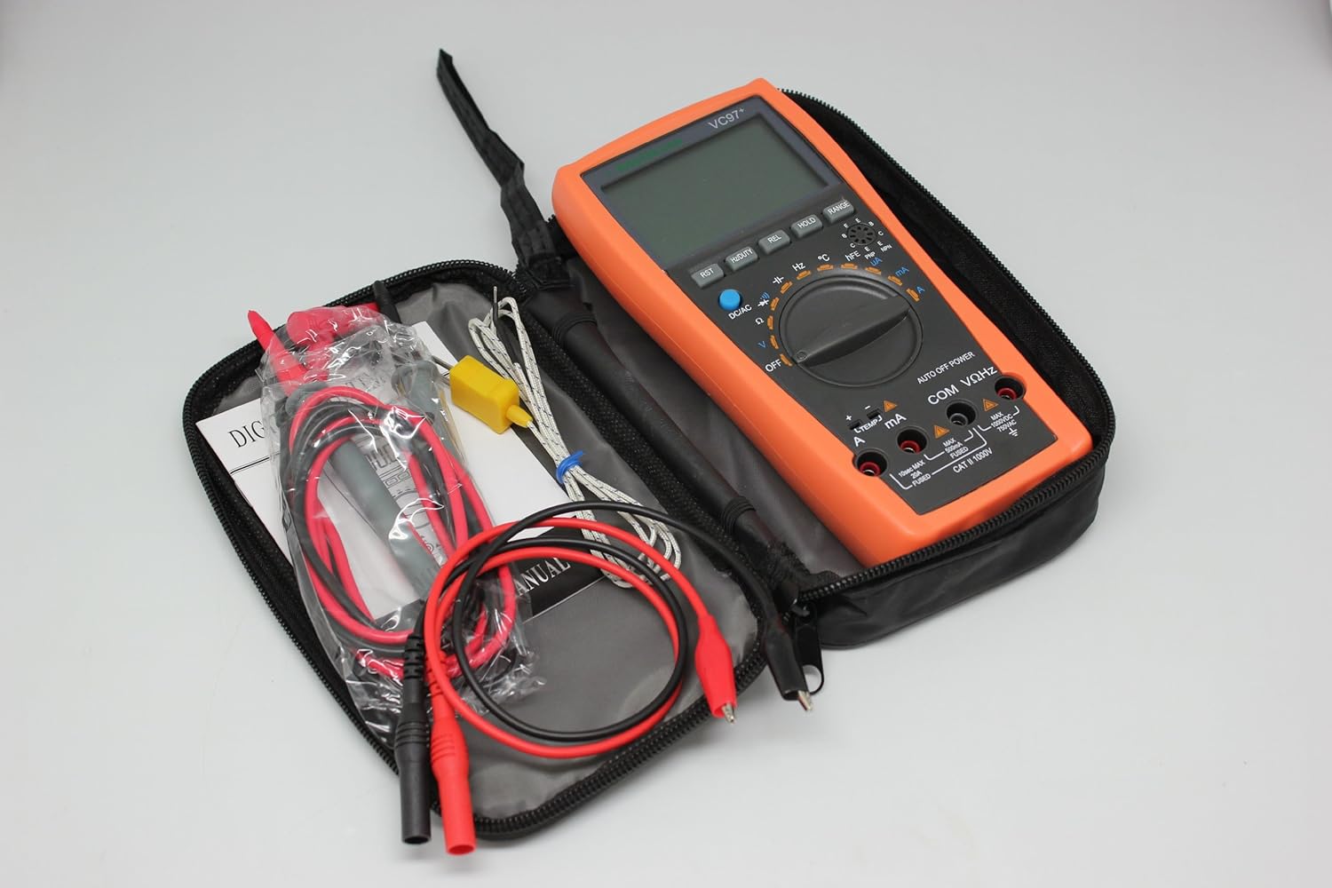 Multimetri elettrici aidetek Präzision Milliohm Meter VS Megger 4 Draht ...
