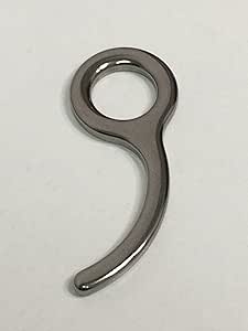 Amazon.com : Skydiving Necklace Jewelry Parachute Closing Curved Pin ...