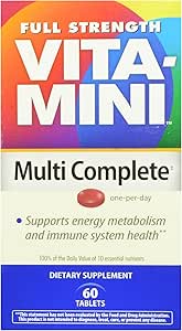 Amazon.com: Vita-Mini Multi Complete Tablets, 60 Count: Health ...