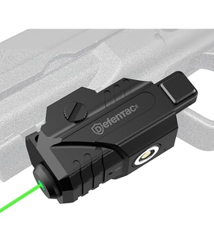 Rechargeable Laser Pointer Mini Tactical Rail Mount Laser Sight - Green ...